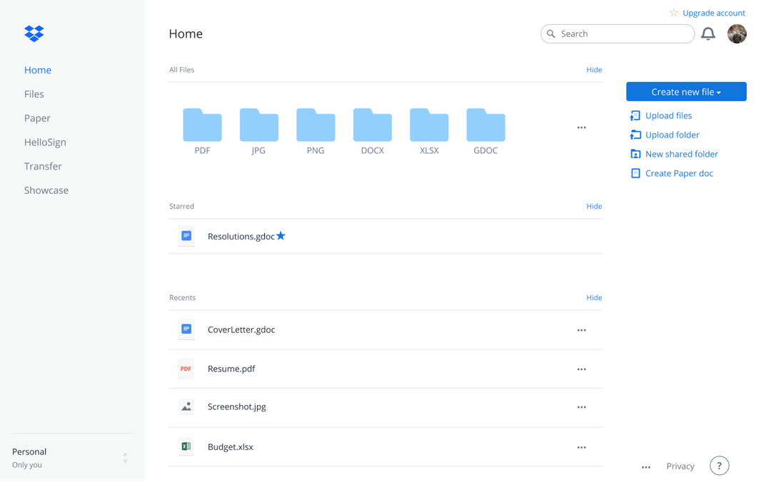 Dropbox Redesign Case Study