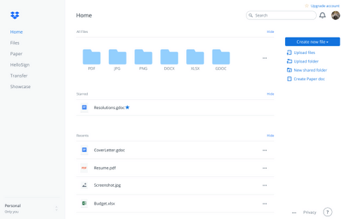 Dropbox Redesign Case Study