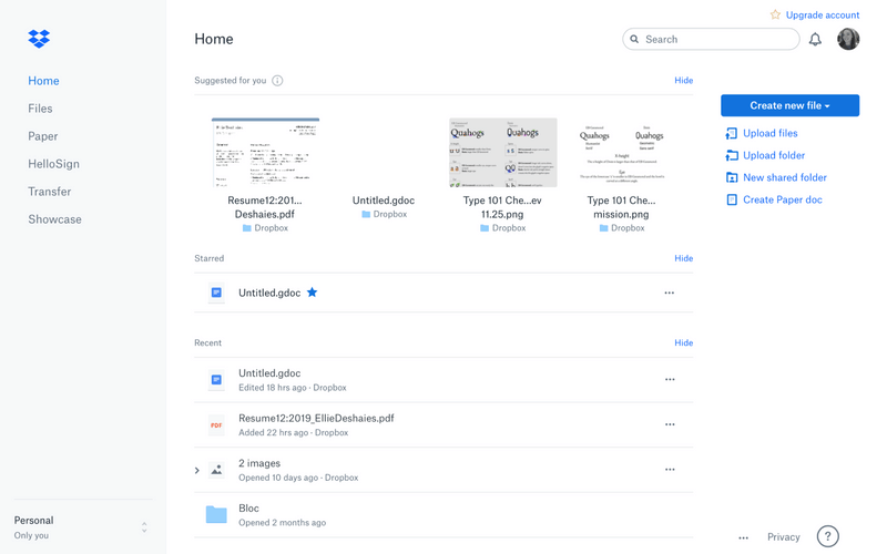Dropbox Redesign Case Study