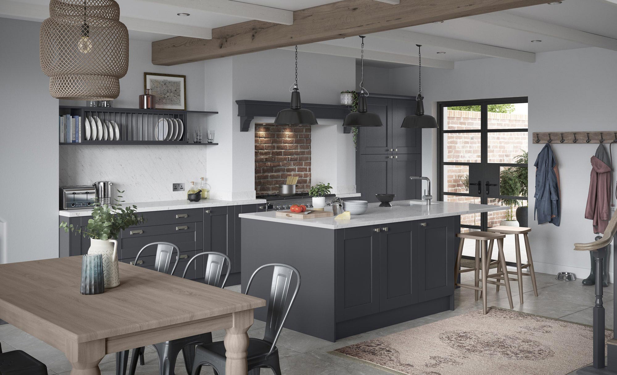 Kitchen Stori Kensington Indigo Kitchen | Plyko Kitchens