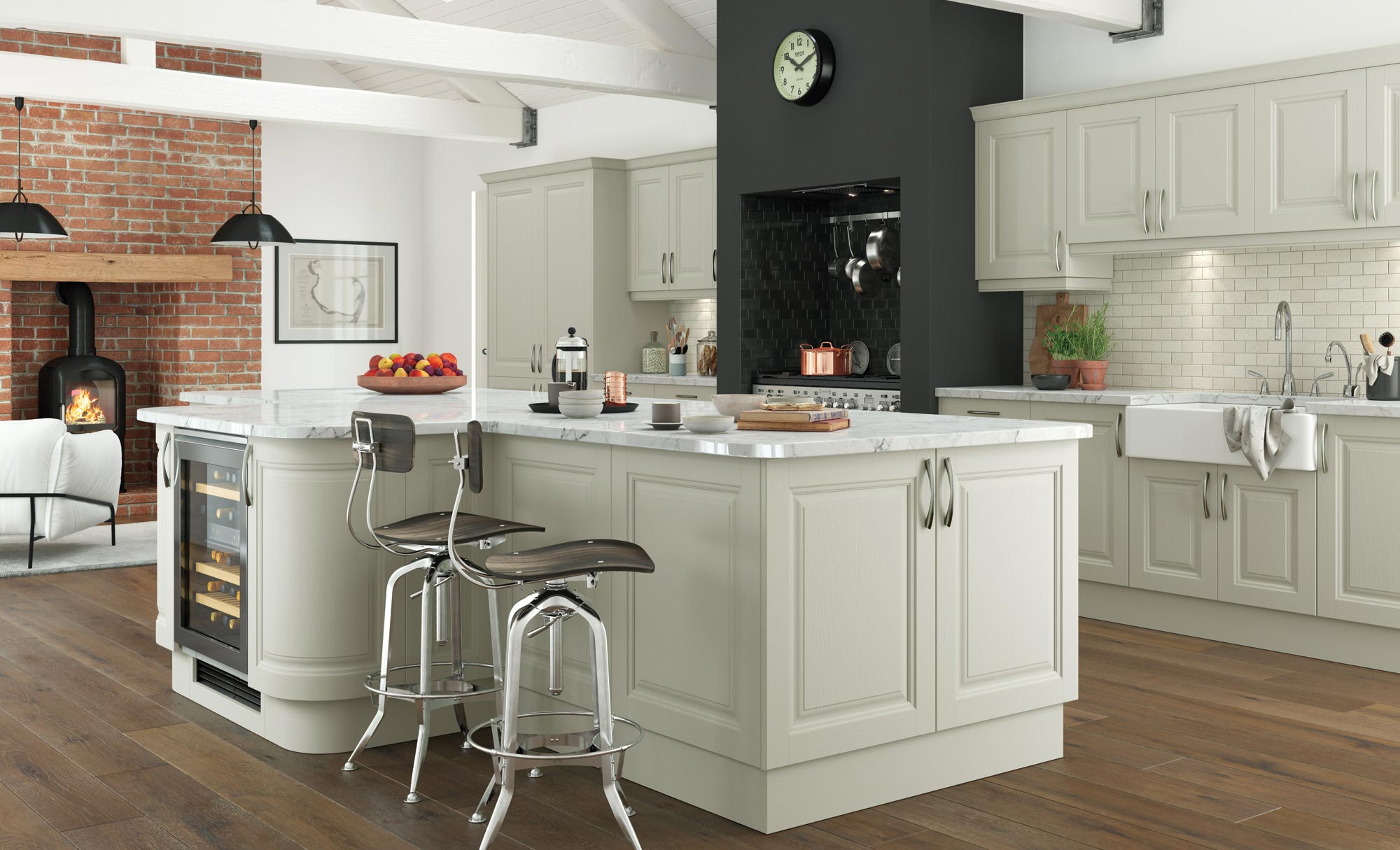 Kitchen Stori Jefferson Mussel Kitchen | Plyko Kitchens