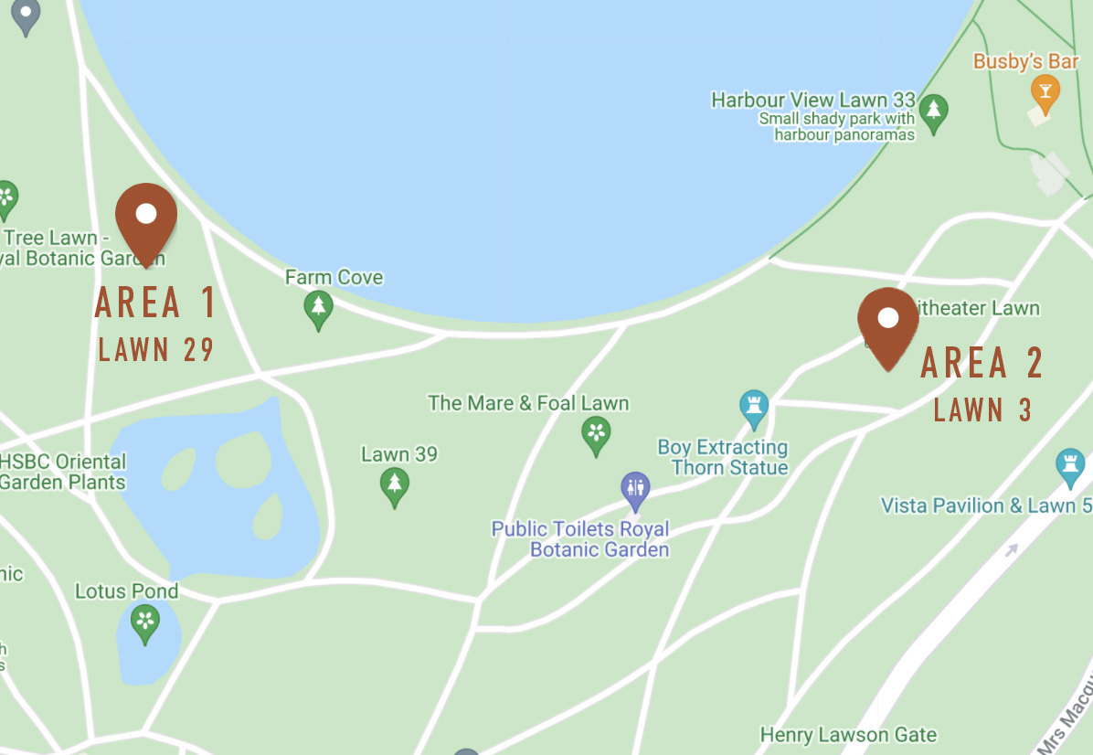 Royal Botanic Gardens Sydney Map | Fasci Garden