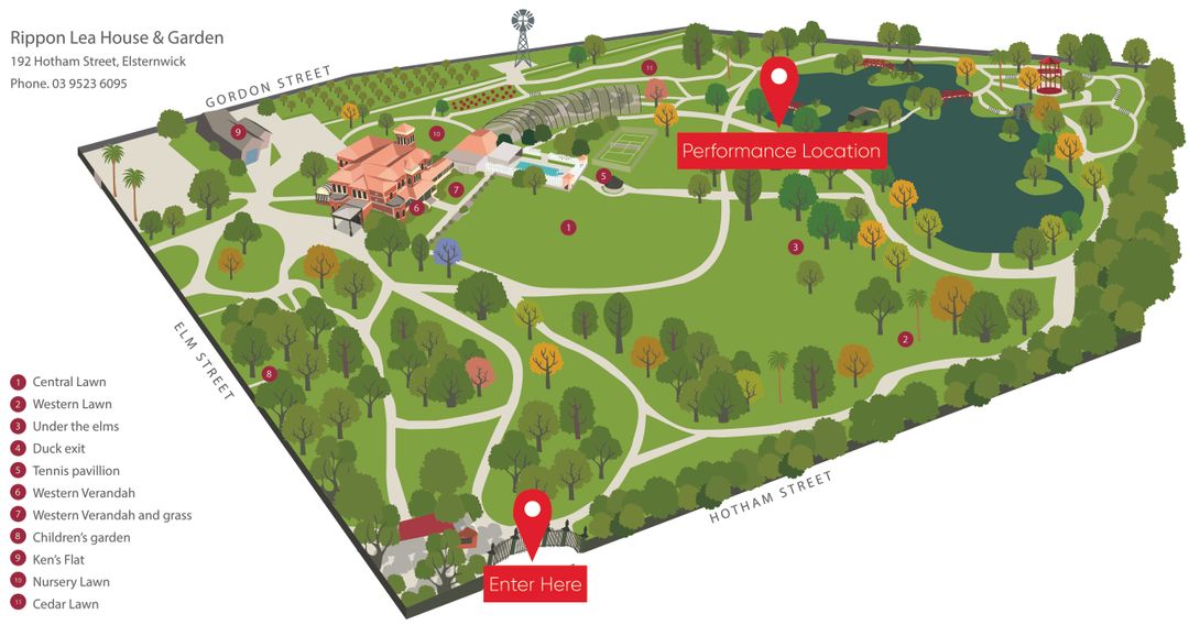 Venue Infomation - Rippon Lea Estate