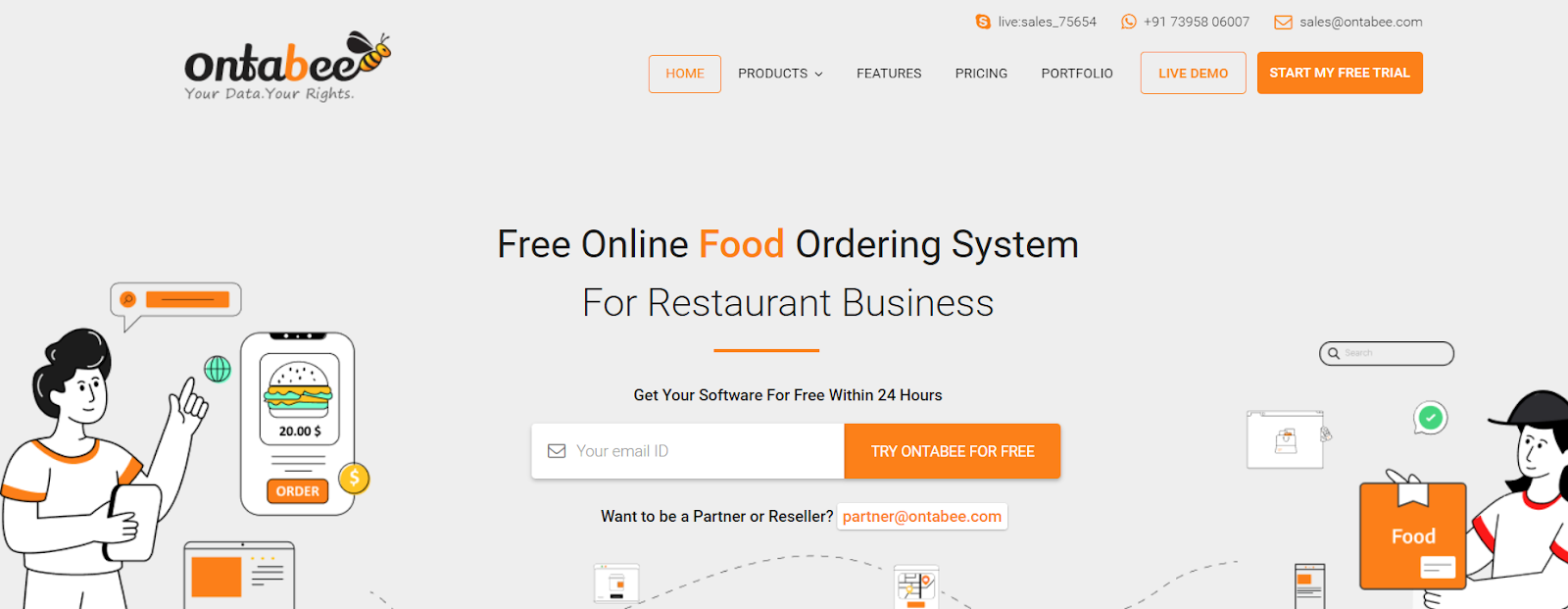 5 Top Free Food Online Ordering Systems for Restaurants | Restolabs