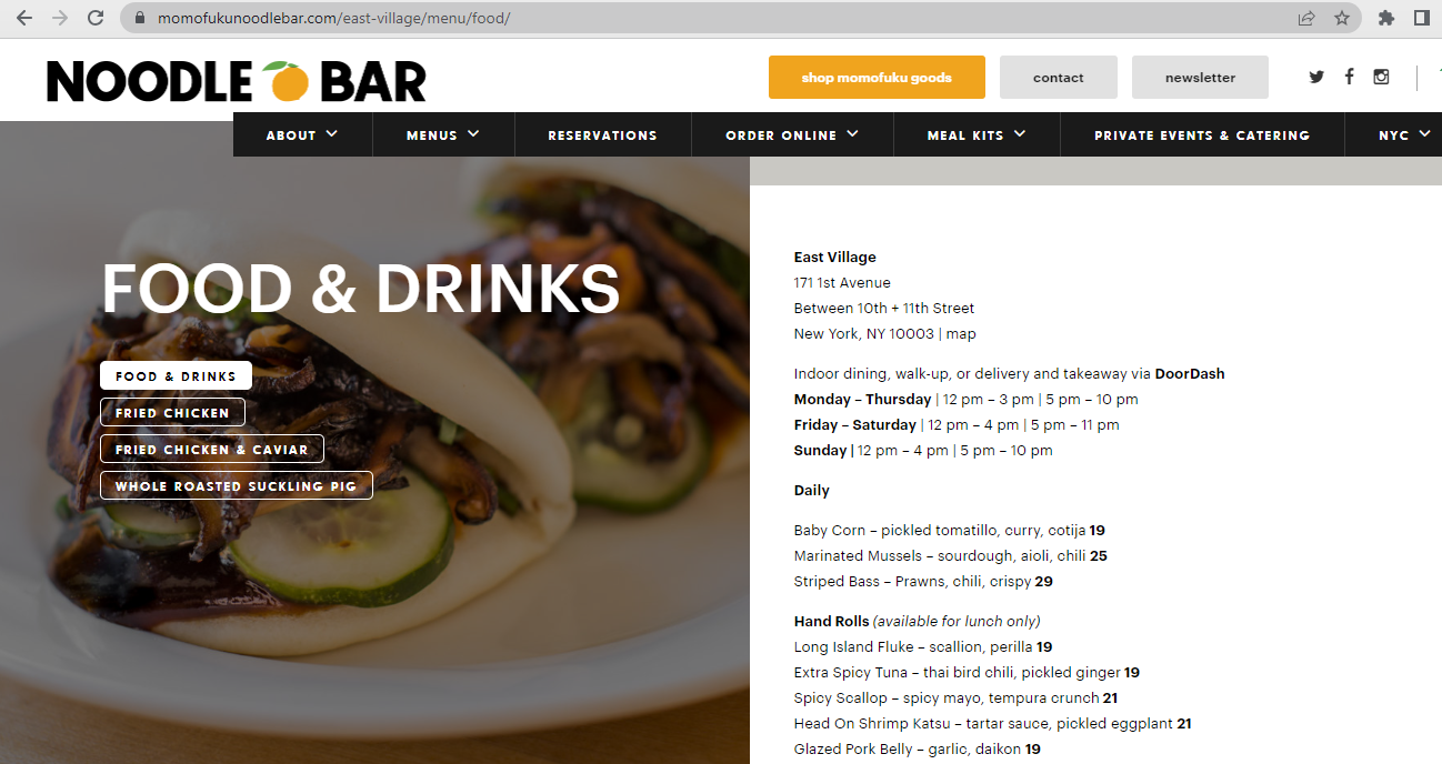 Top Restaurant Menu Examples | Restolabs
