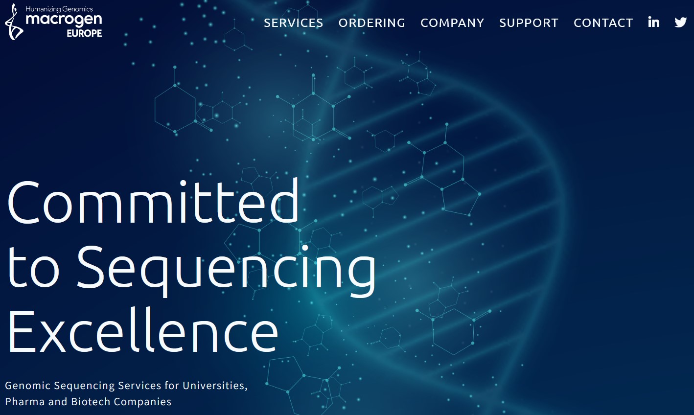 Macrogen Europe | NGS and Sanger sequencing service provider