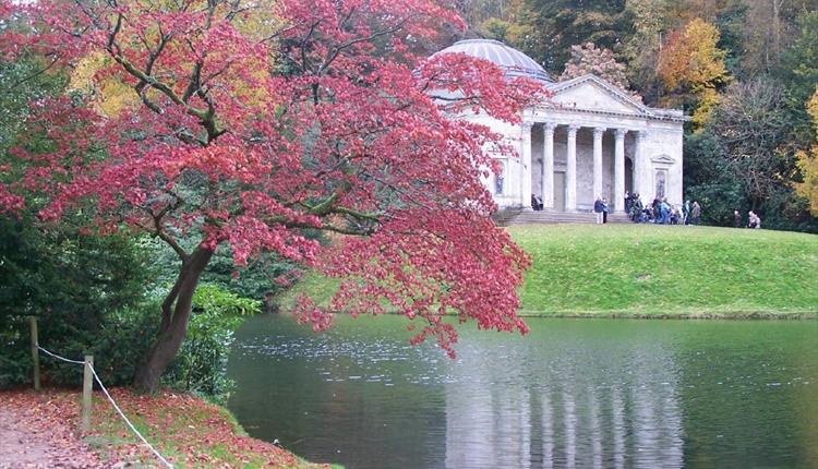 Stonehenge and Stourhead. A breathtaking 18th century landscape garden with lakeside walks ...