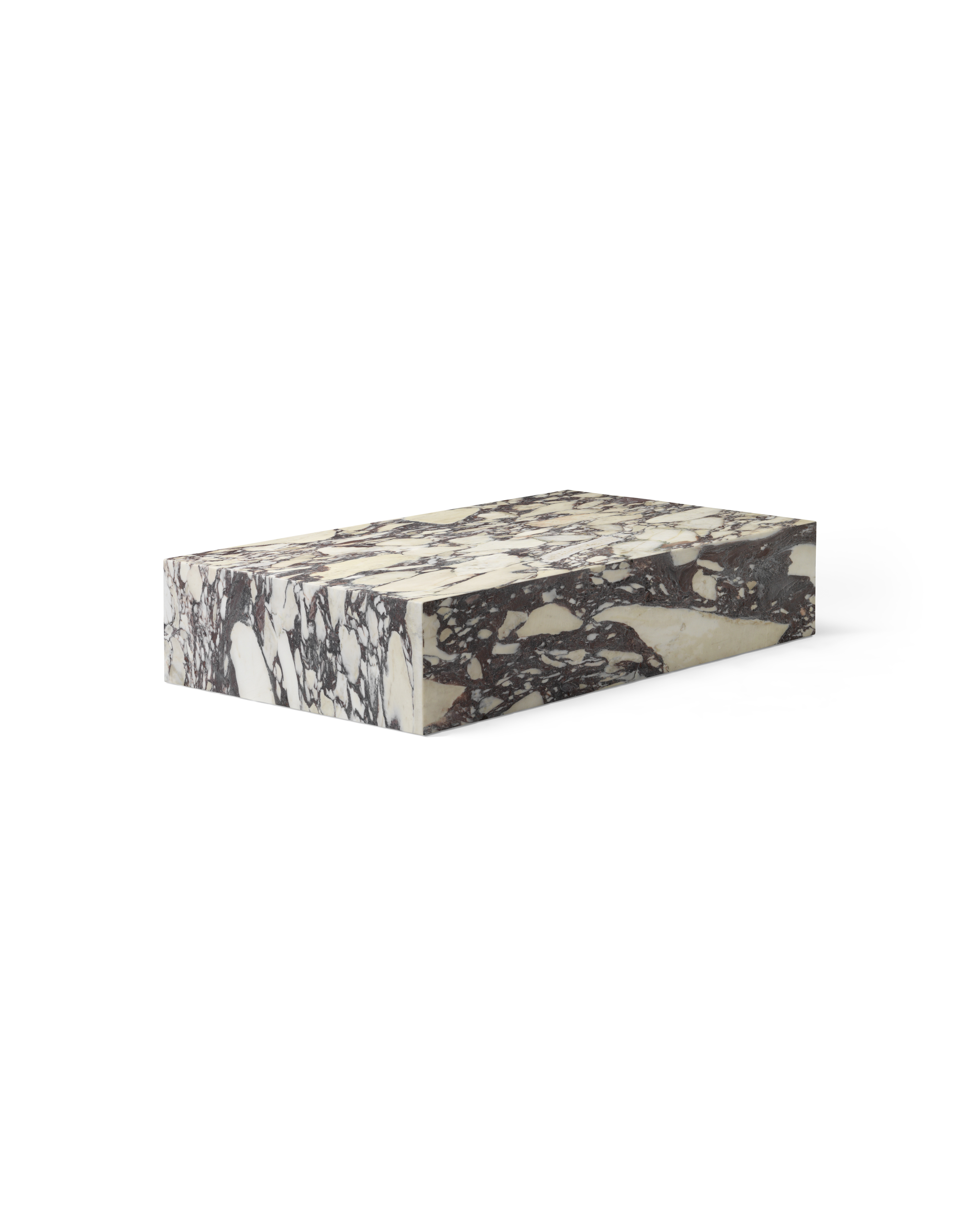 Plinth Grand Rose Marble Calacatta Viola | eedi Studio