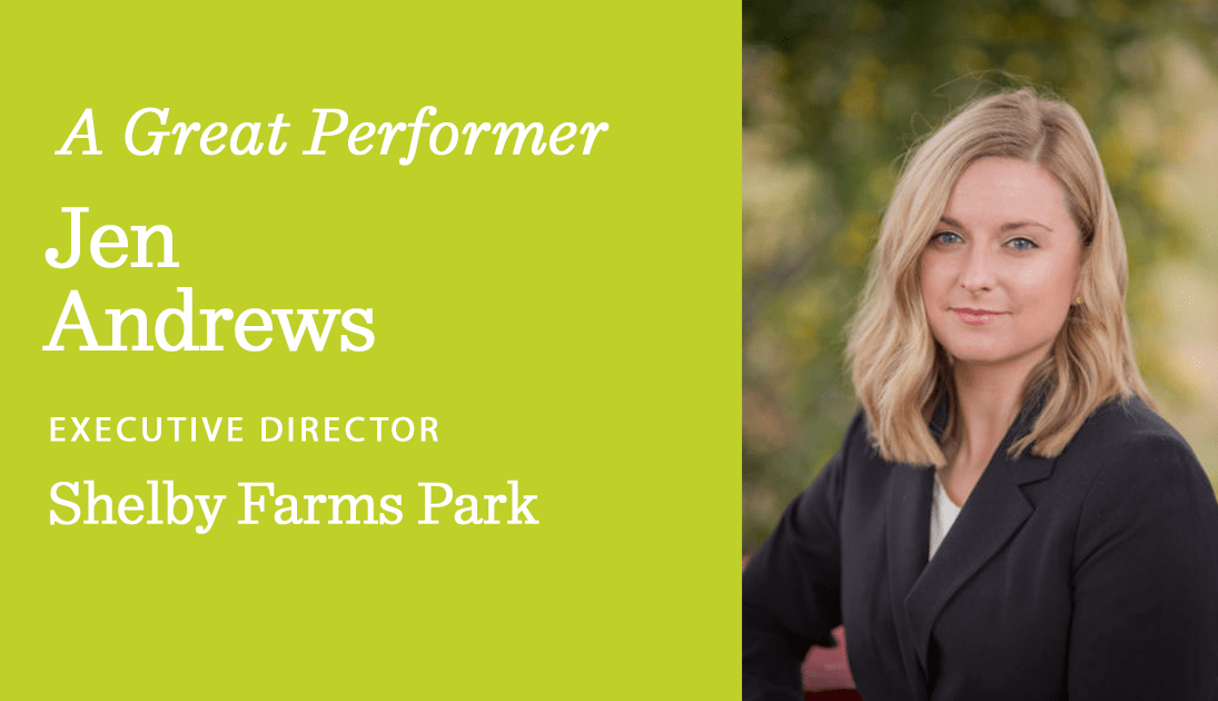 Jen Andrews, Executive Director of Shelby Farms Park | Blog | Duncan ...