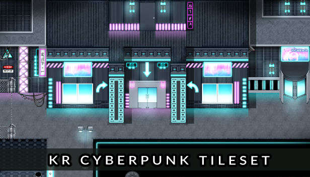 New Releases: KR Cyberpunk Tileset, EVFX Sanctuary | RPG Maker Forums