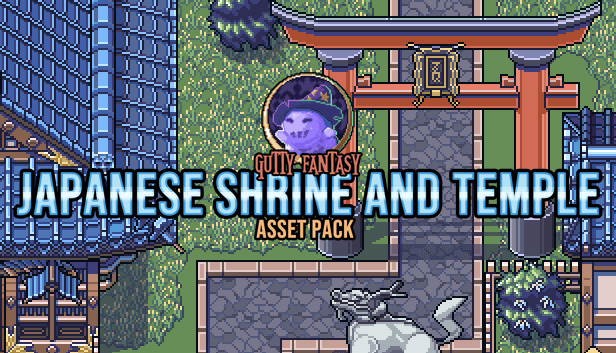 New Releases: Japanese Shrine and Temple Game Assets, The Otani Pixel ...