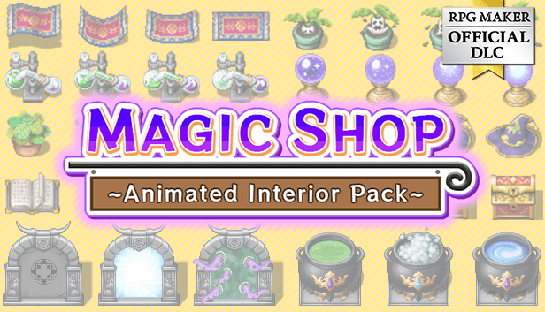 New Releases: Magic Shop - Animated Interior Pack, Japanese School ...