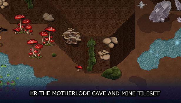 New Releases: KR The Motherlode Cave and Mine Tileset, RPG Character ...