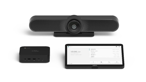 22d | Product: Logitech Google Meet Kit: Small Room