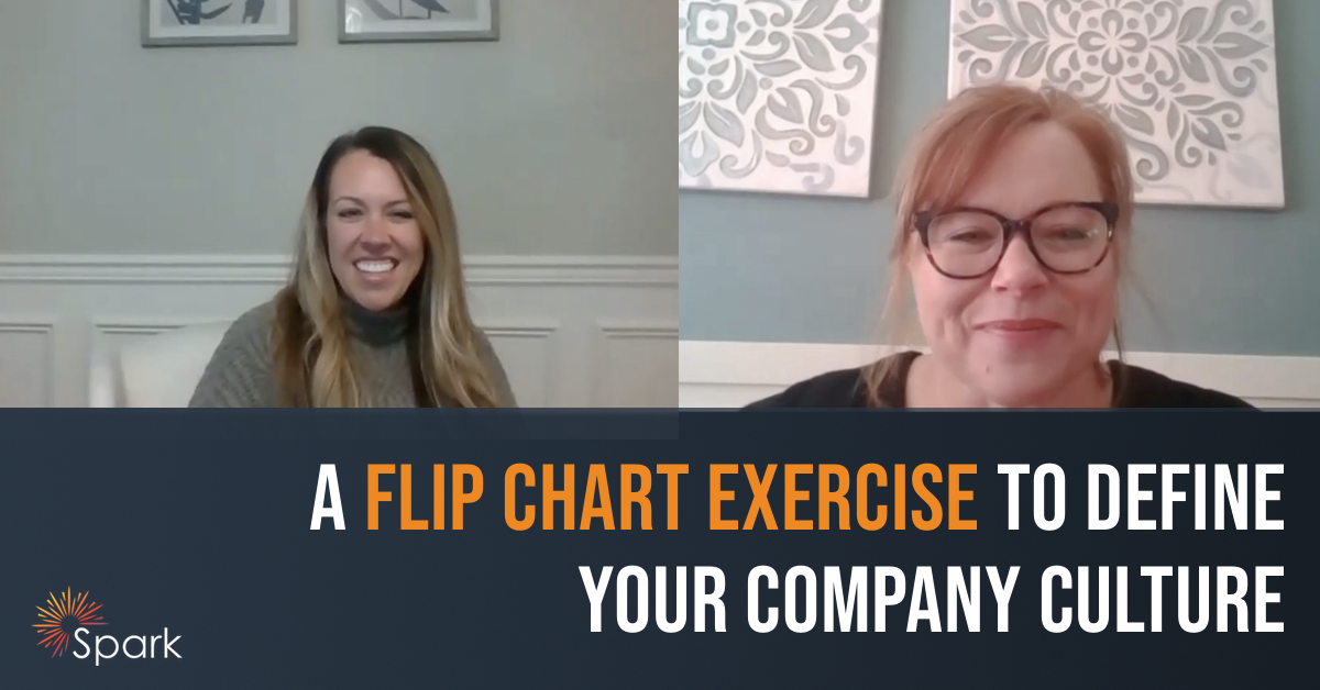 A Flip Chart Exercise to Define Your Company Culture