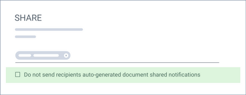 xchangedocs Support | Document Shared Notification