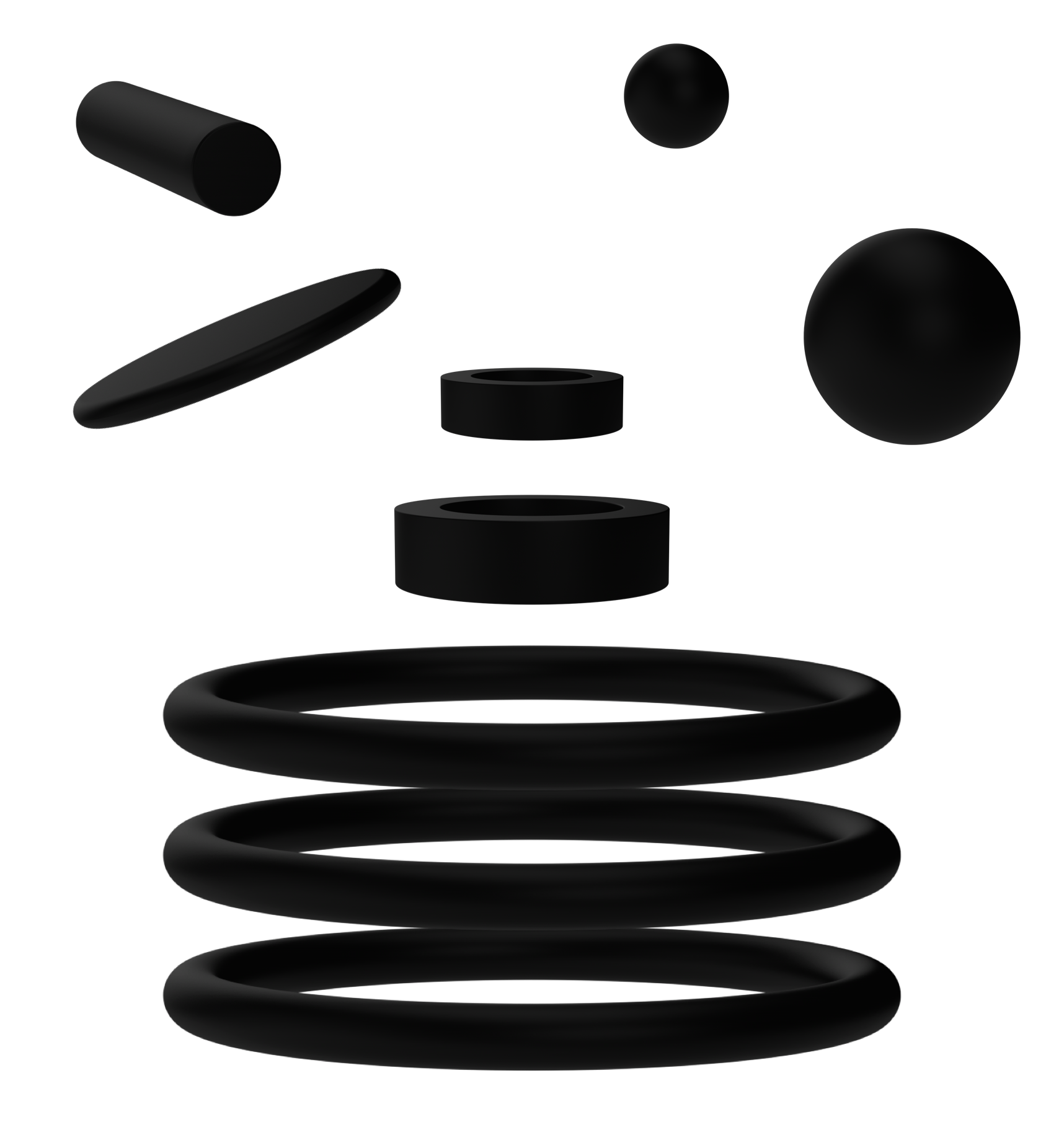 Shapefest™ - A massive free pack of beautifully rendered 3D shapes