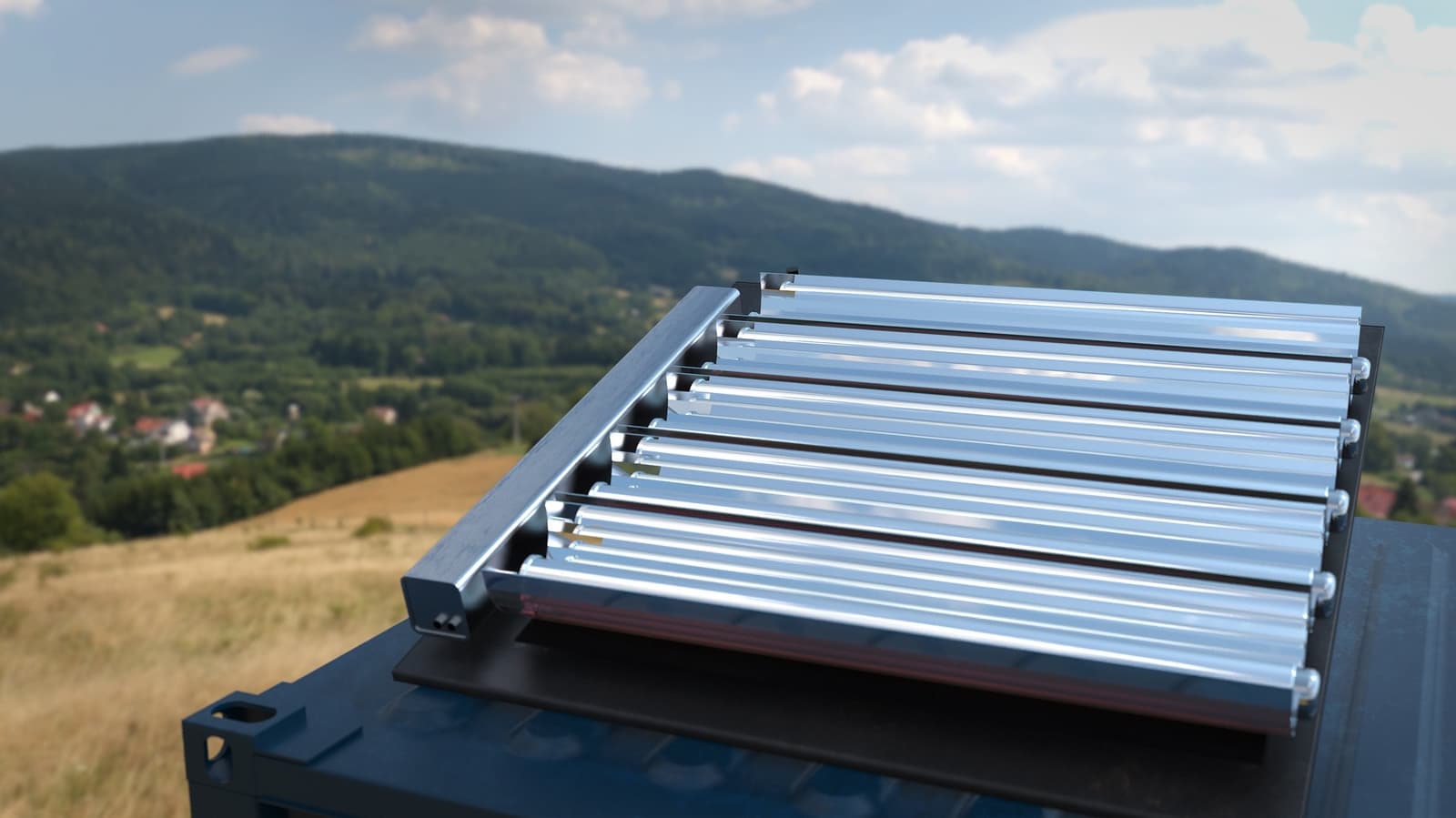 Solar Power Thermal Heating and Refrigeration.