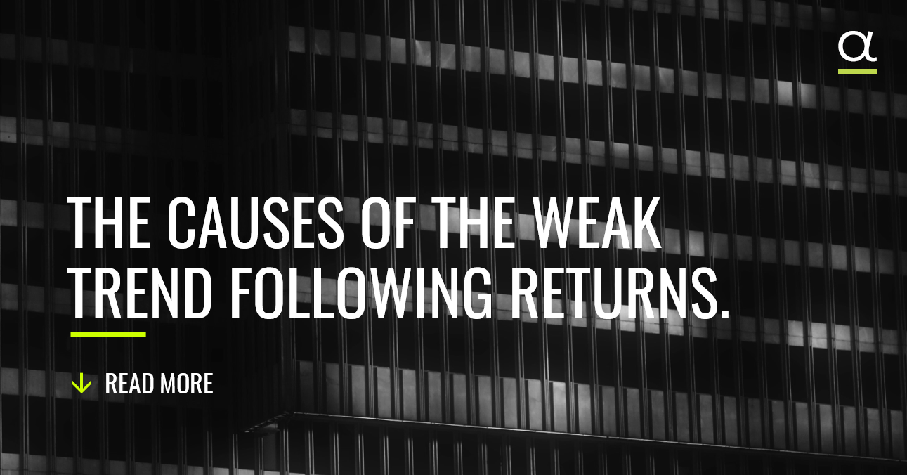 What are the causes of weak trend following in strategies? | Intalcon