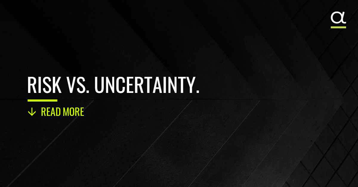 Why risk does not equal uncertainty - and what that means for investors ...