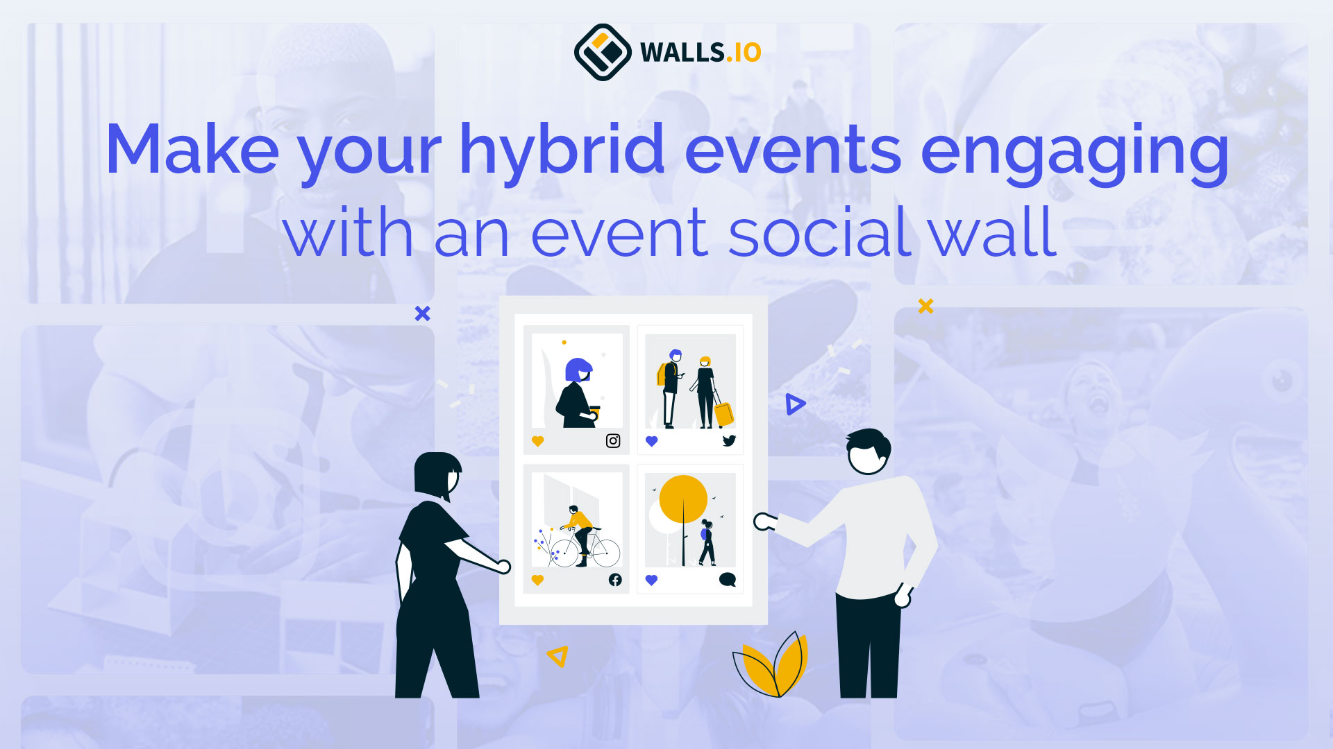 The Social Wall for Your In-person, Virtual or Hybrid Events — Walls.io