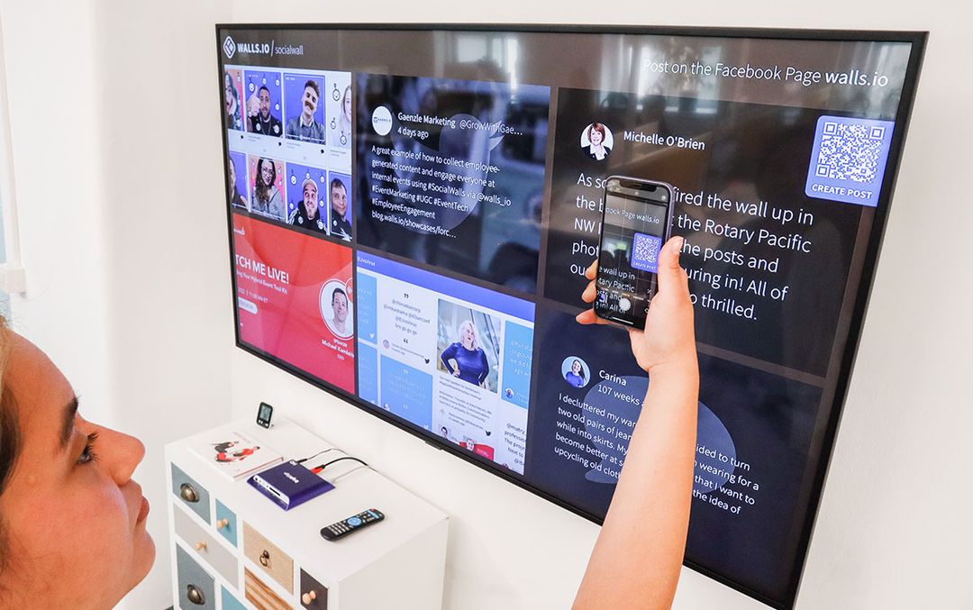 Social Wall for Events, Websites & Displays — Walls.io