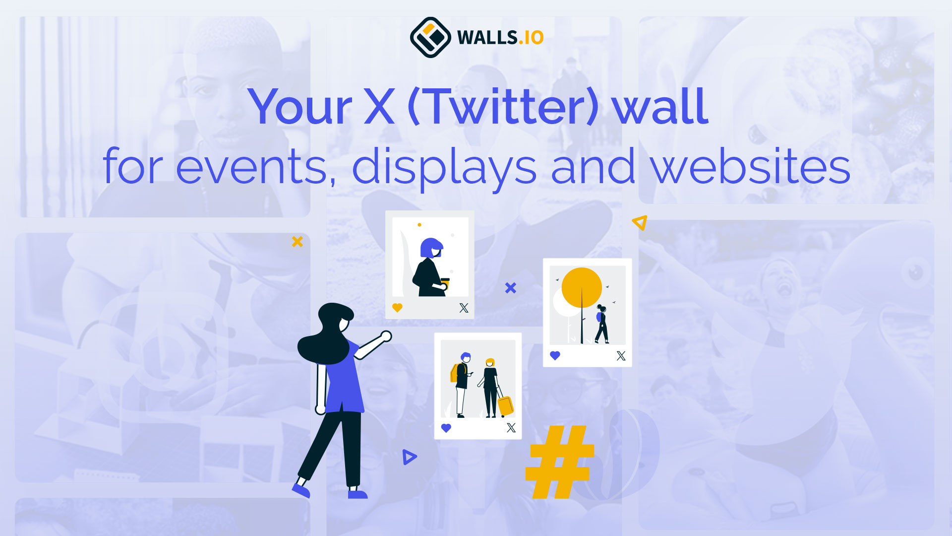 The Best X (Twitter) Wall for Your Website or Event — Walls.io