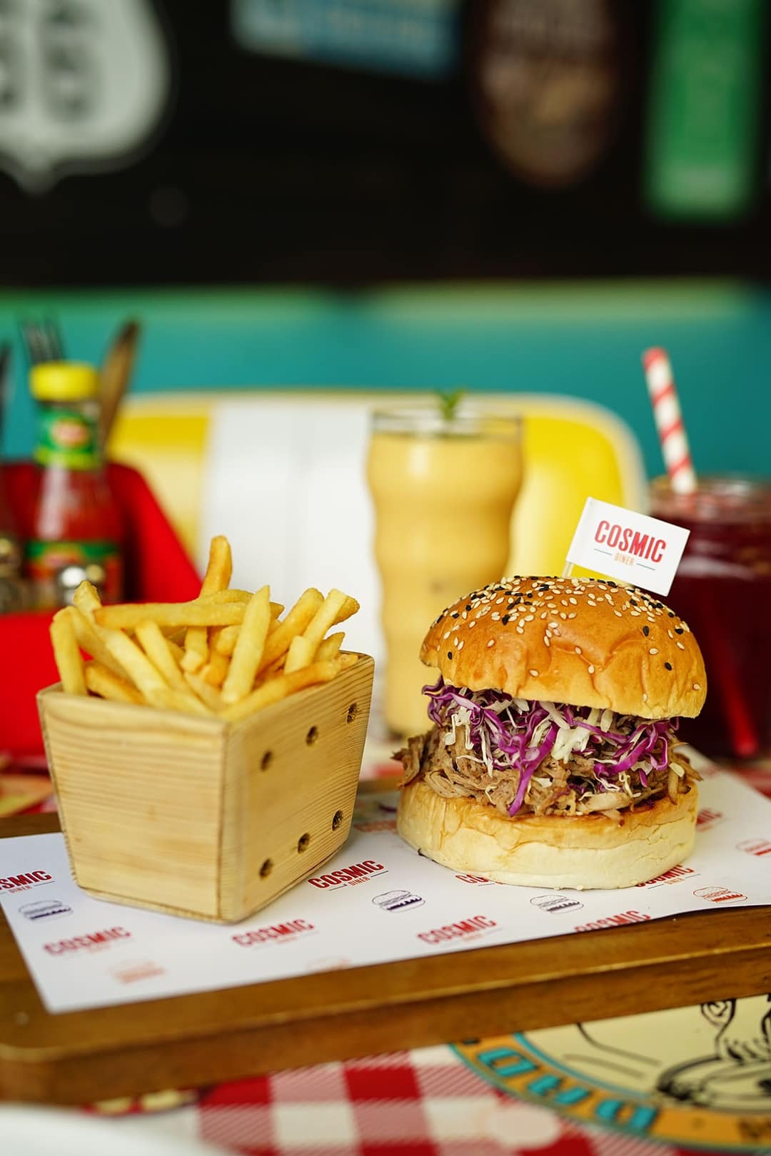 Cosmic Diner Bali - Menu App