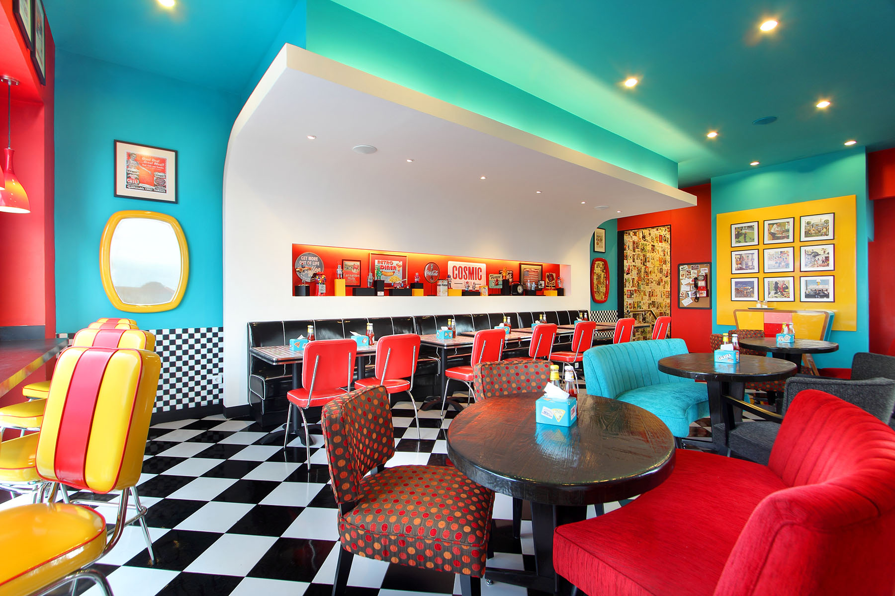 Cosmic Diner Bali - Locations