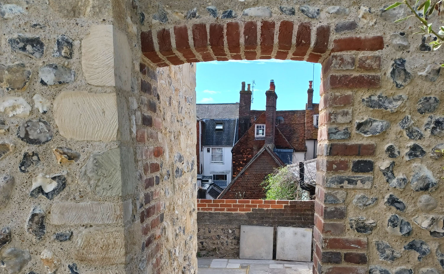 Cheesmur Project - Lewes Castle Wall