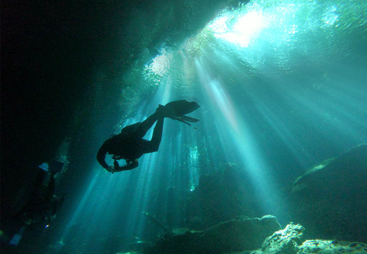 Diving Cenotes in Tulum Mexico