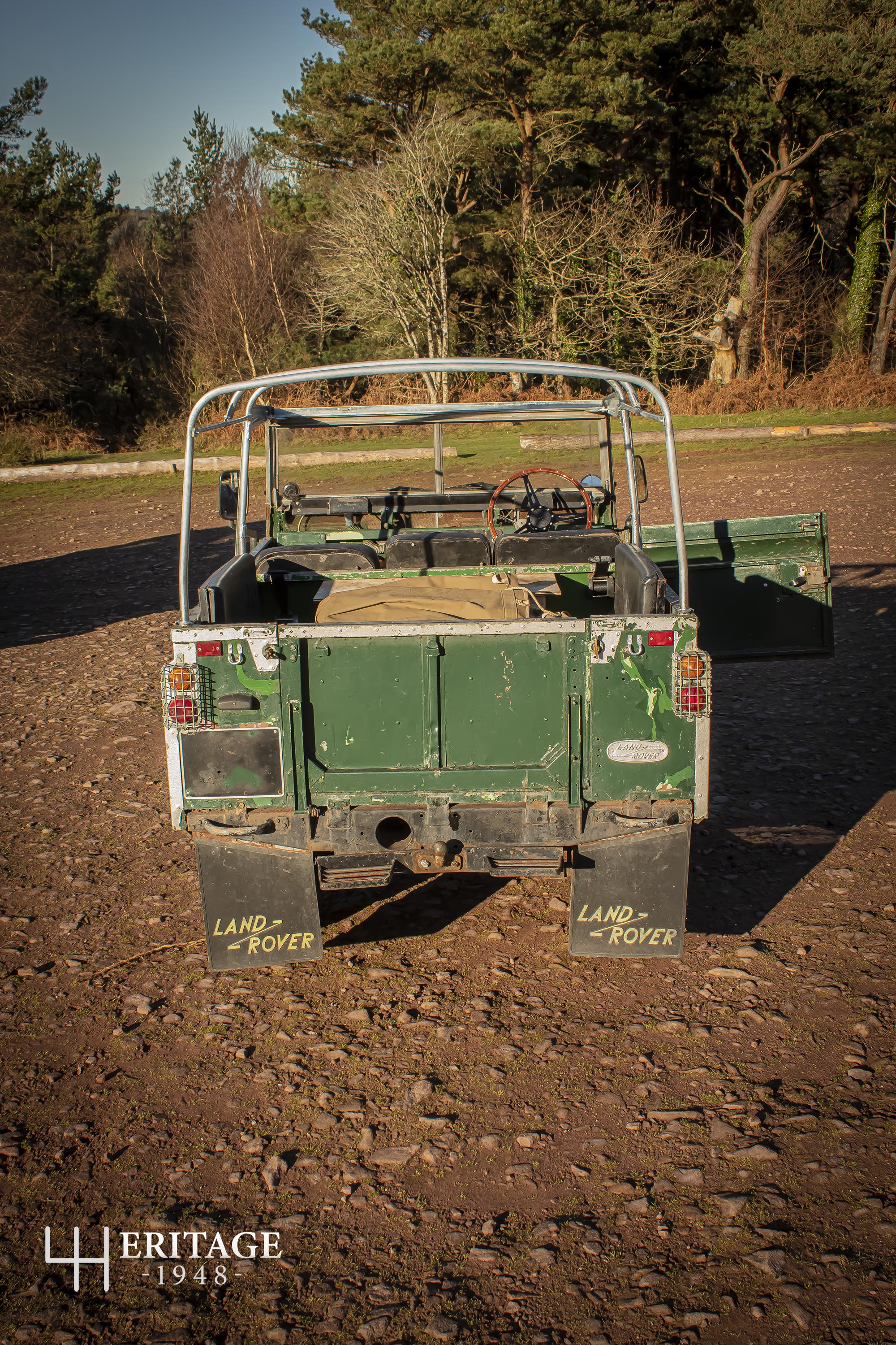 88" Full Hood Stick Kit, Land Rover Series 2/3