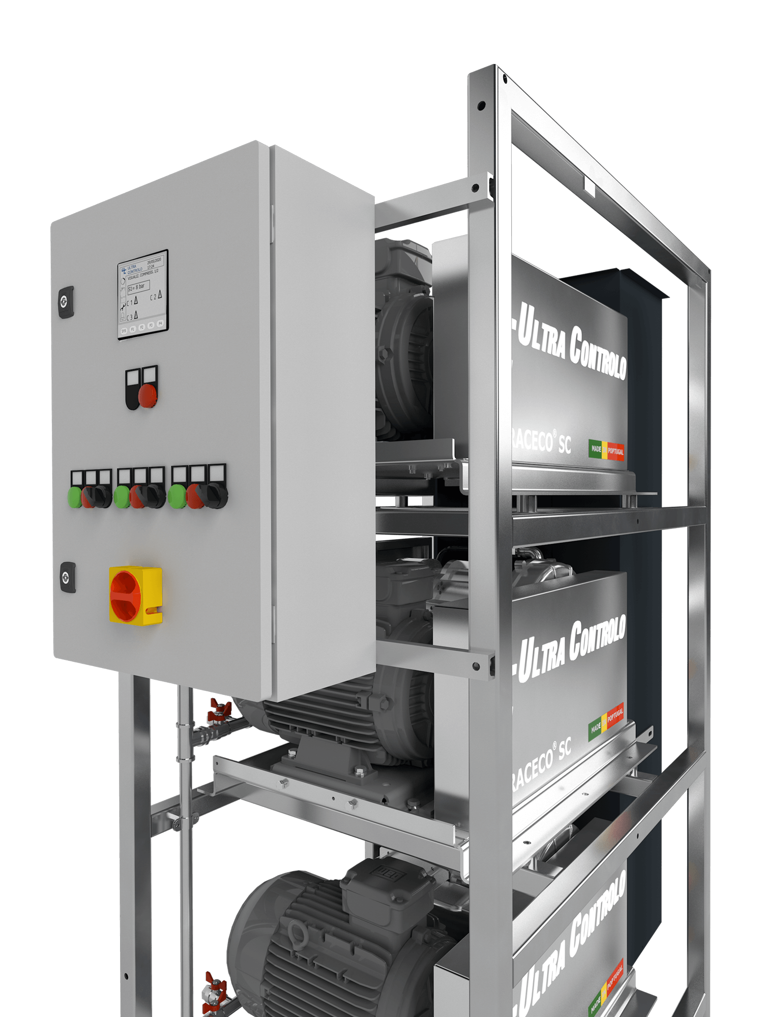 ULTRACECO SCA - Oil-less scroll compressor | Ultra Controlo