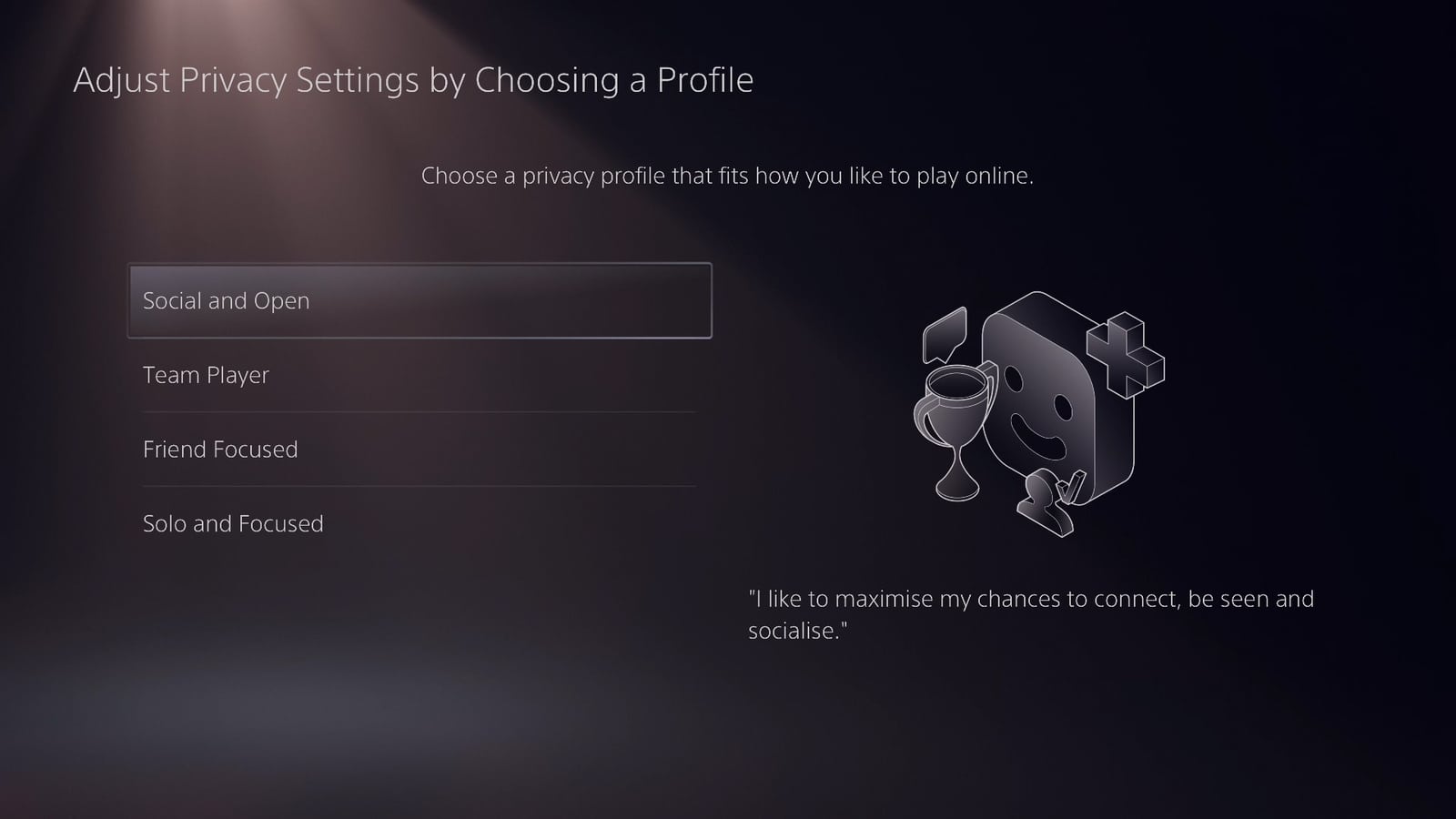 PS5 Privacy Settings