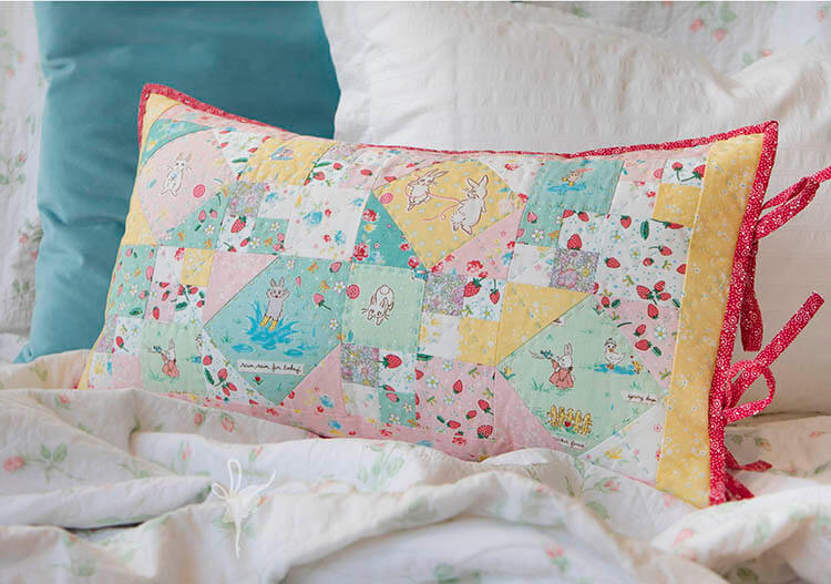 Bunny Patch Pillow - New Pattern Release