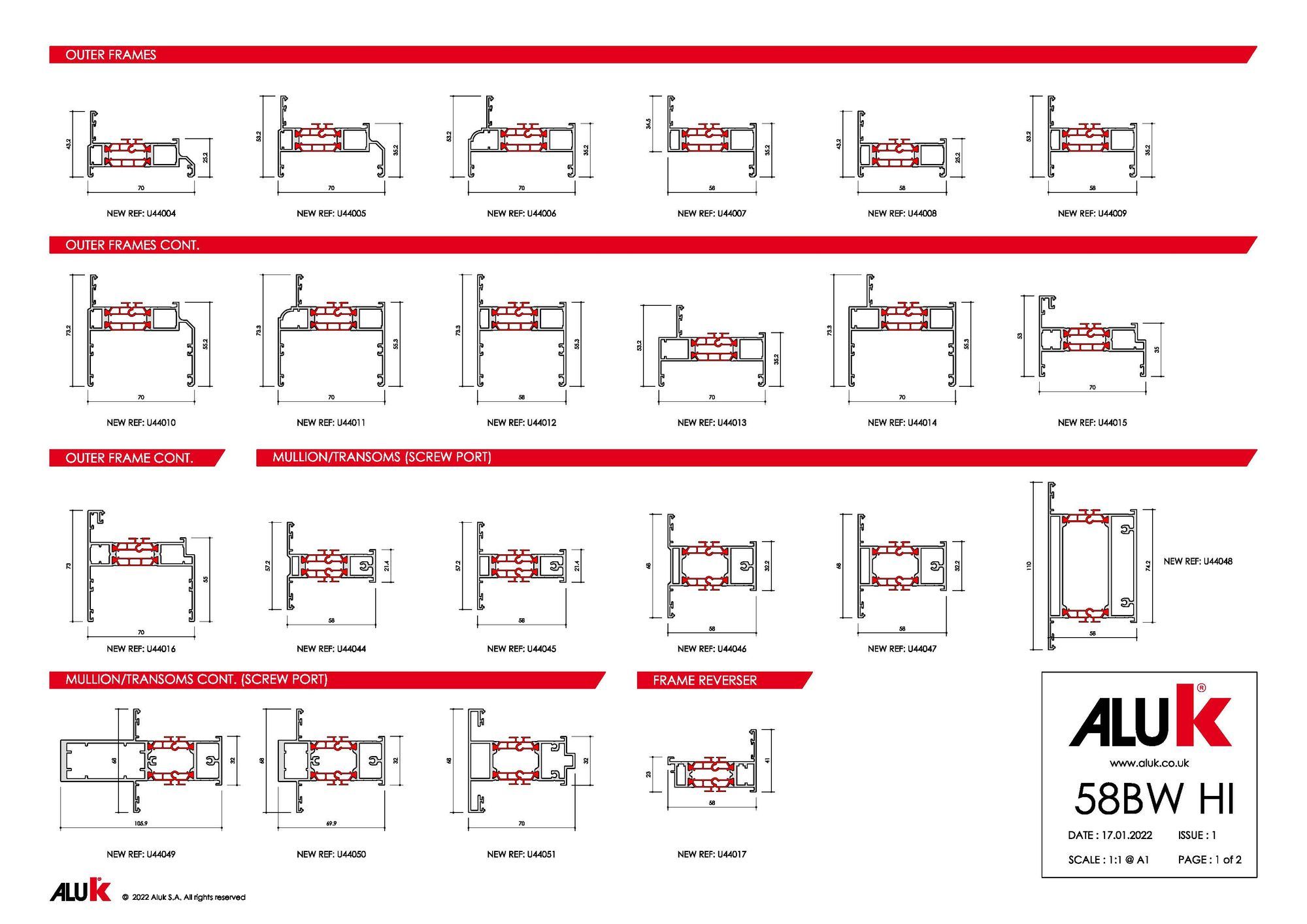 Technical Manuals | AluK Customer Portal