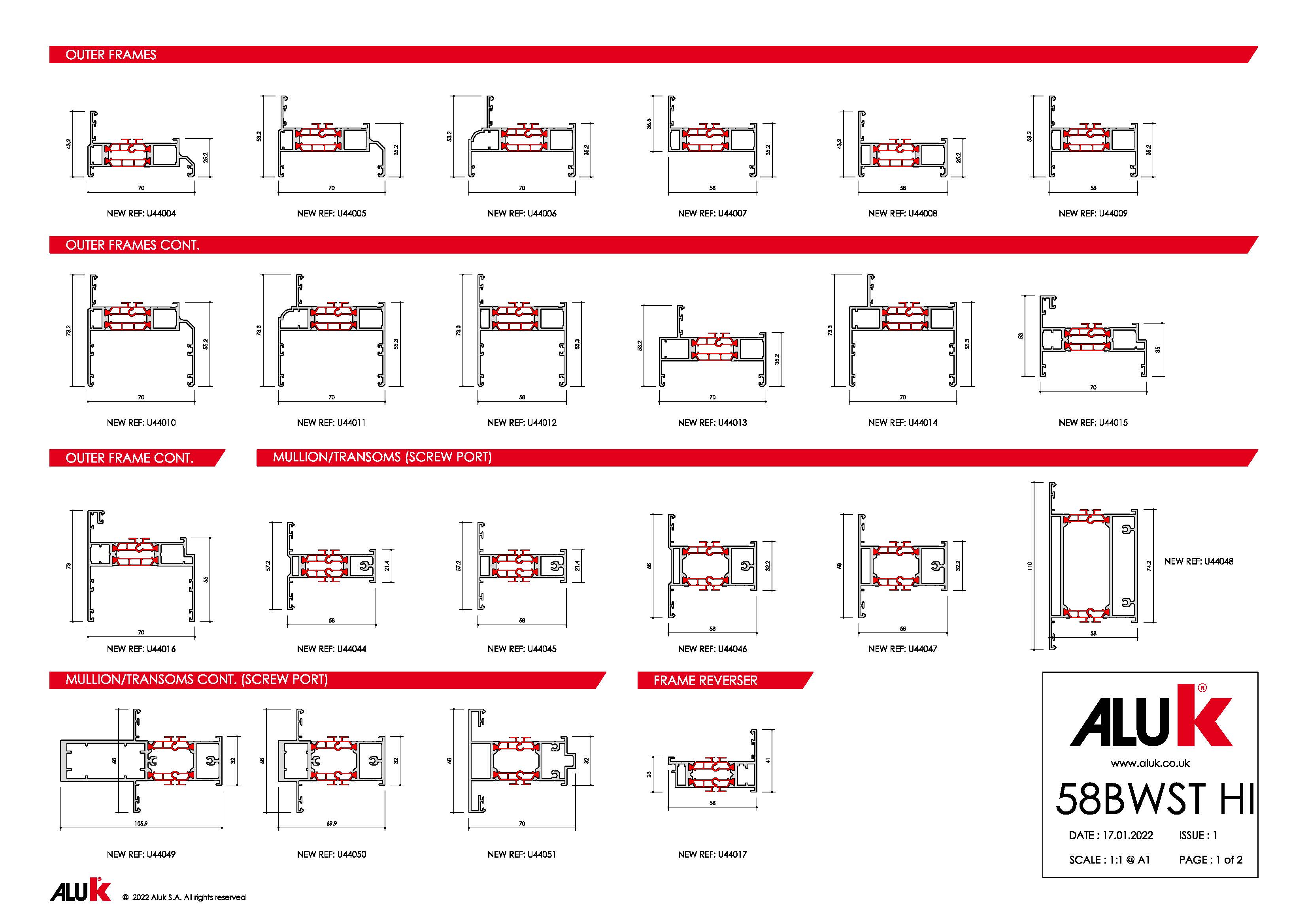 Technical Manuals | AluK Customer Portal