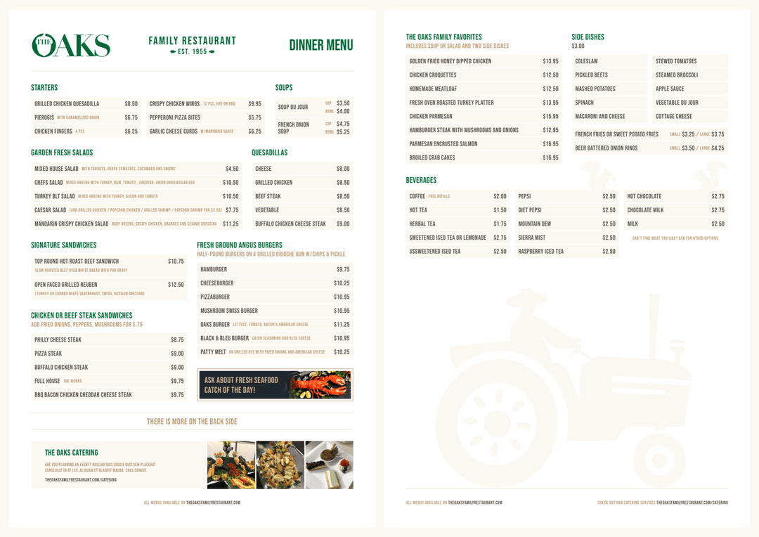 The Oaks Family Restaurant