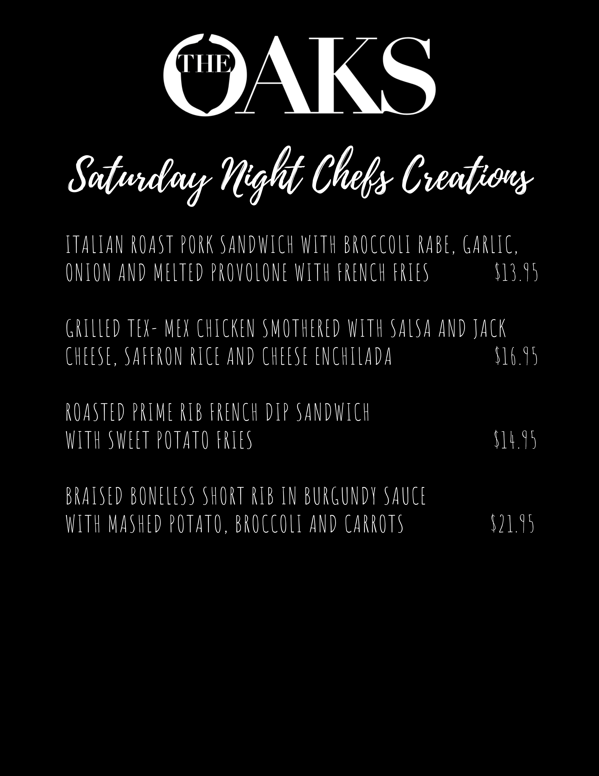 The Oaks Family Restaurant