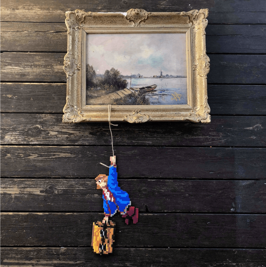 Ernst Two Children Are Threatened By A Nightingale