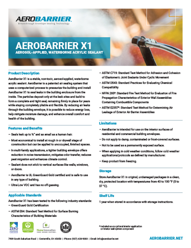 What is AeroBarrier?