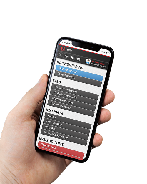 Telaris.no - Smart ERP og forretnings- system i skyen