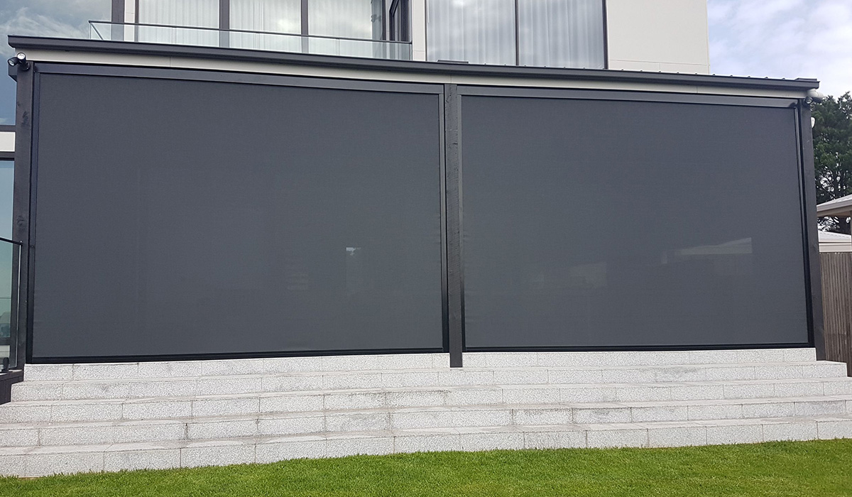 Pool Blinds for Alfresco Areas Melbourne, Bravewood Blind Installation ...