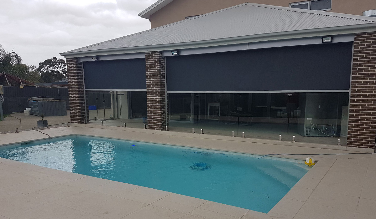 Blinds for Pool and Alfresco Areas Melbourne, Bravewood Blind ...