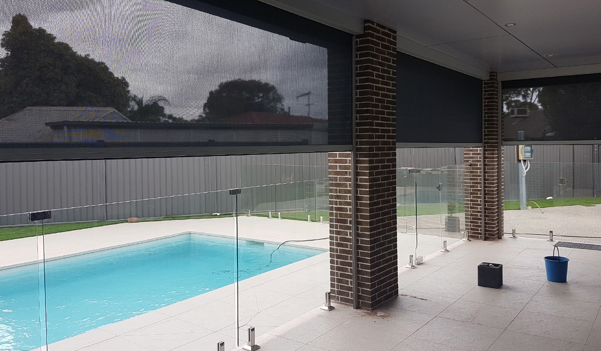 Blinds for Pool and Alfresco Areas Melbourne, Bravewood Blind ...