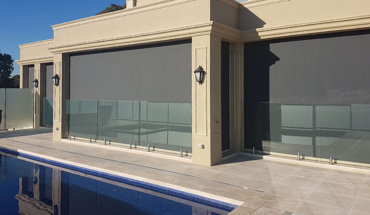 Motorised Outdoor Blinds for Pool and Alfresco Areas Melbourne ...