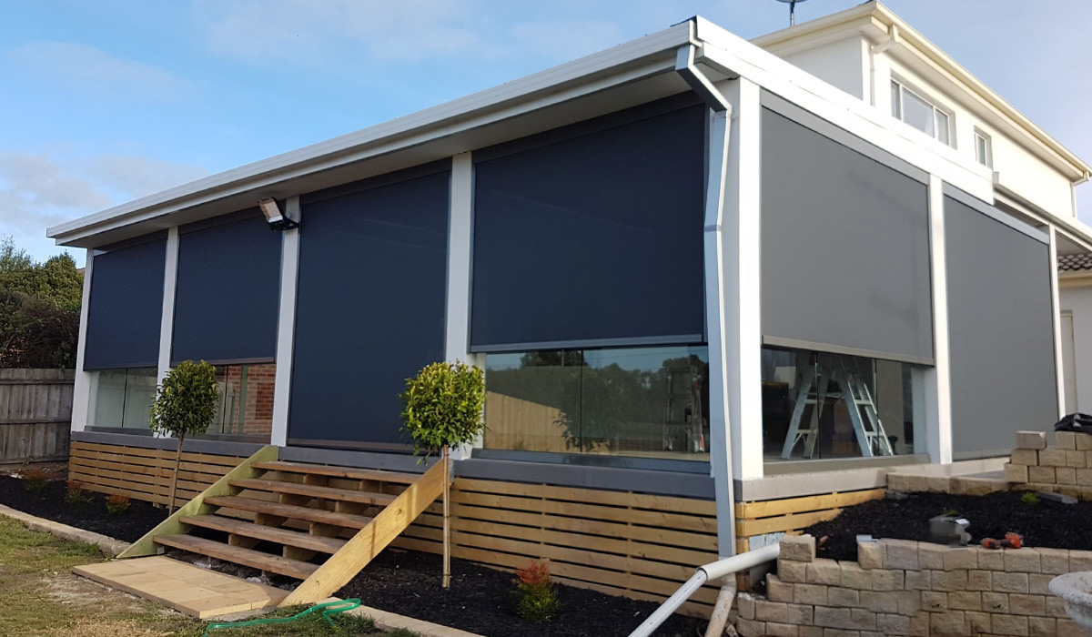 Veranda Blinds Melbourne, Bravewood Blind Installation Specialists
