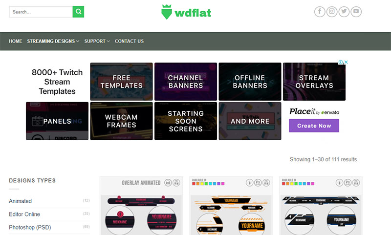 12 Best Examples of Free Twitch Overlays