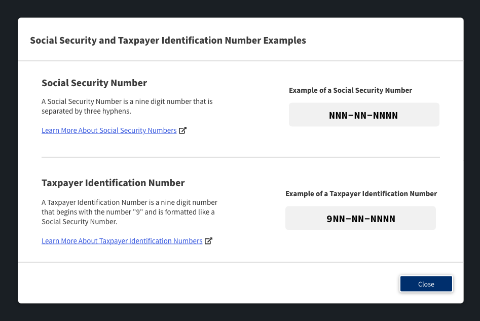OpenCCC SSN Form Redesign