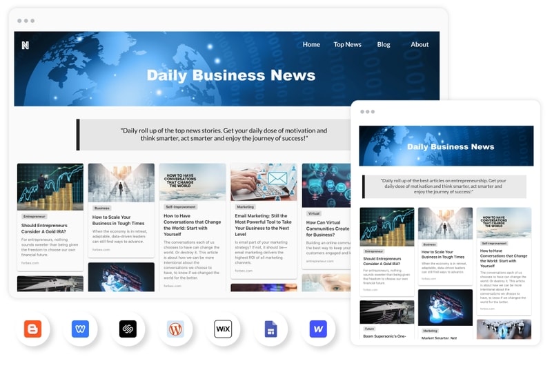 elink.io | Newsletter Creator, Web Page Builder, Bookmarker